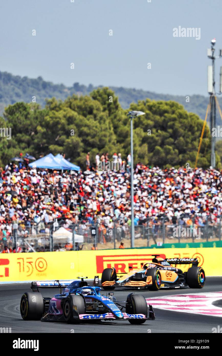 Esteban Ocon (FRA) Alpine F1 Team A522. 24.07.2022. Formula 1 World Championship, Rd 12, French ...