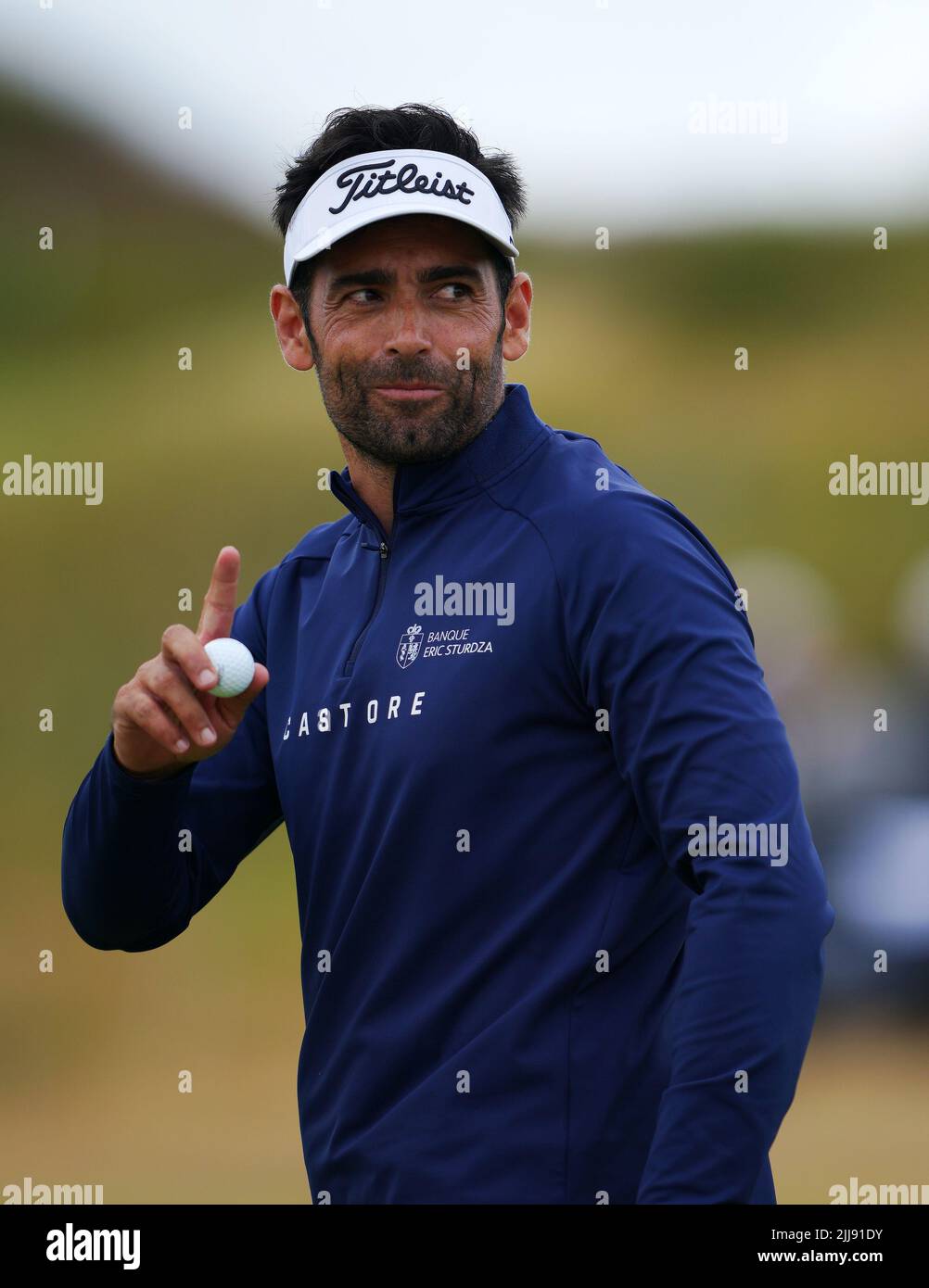 Lee Slattery celebrates his putt on the 9th during day four of of the ...
