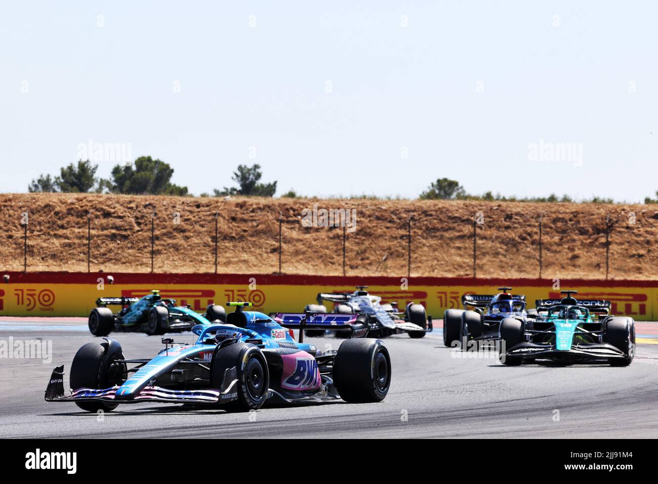 Esteban Ocon (FRA) Alpine F1 Team A522. 24.07.2022. Formula 1 World Championship, Rd 12, French ...