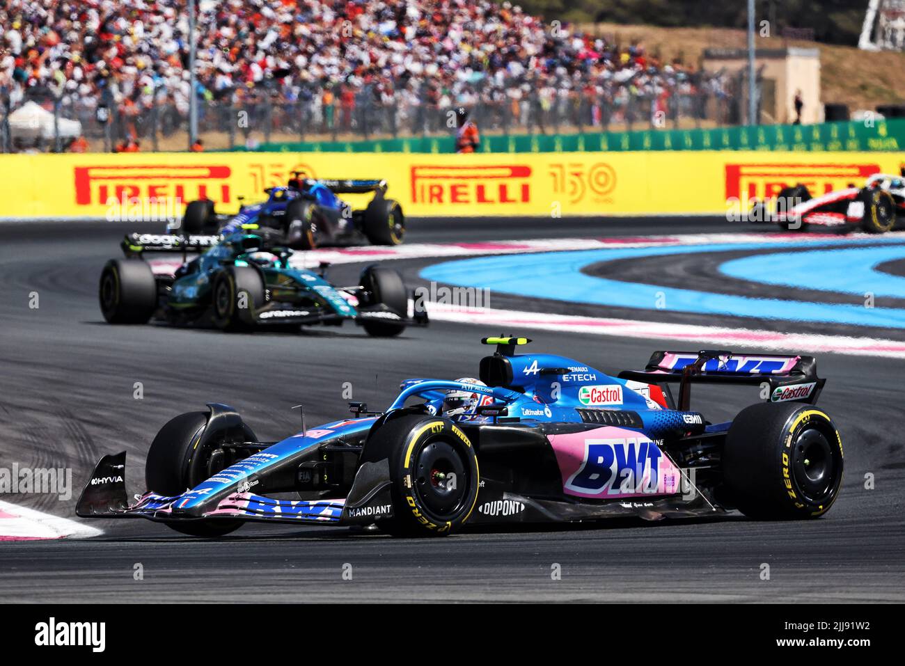 Esteban Ocon (FRA) Alpine F1 Team A522. 24.07.2022. Formula 1 World Championship, Rd 12, French ...
