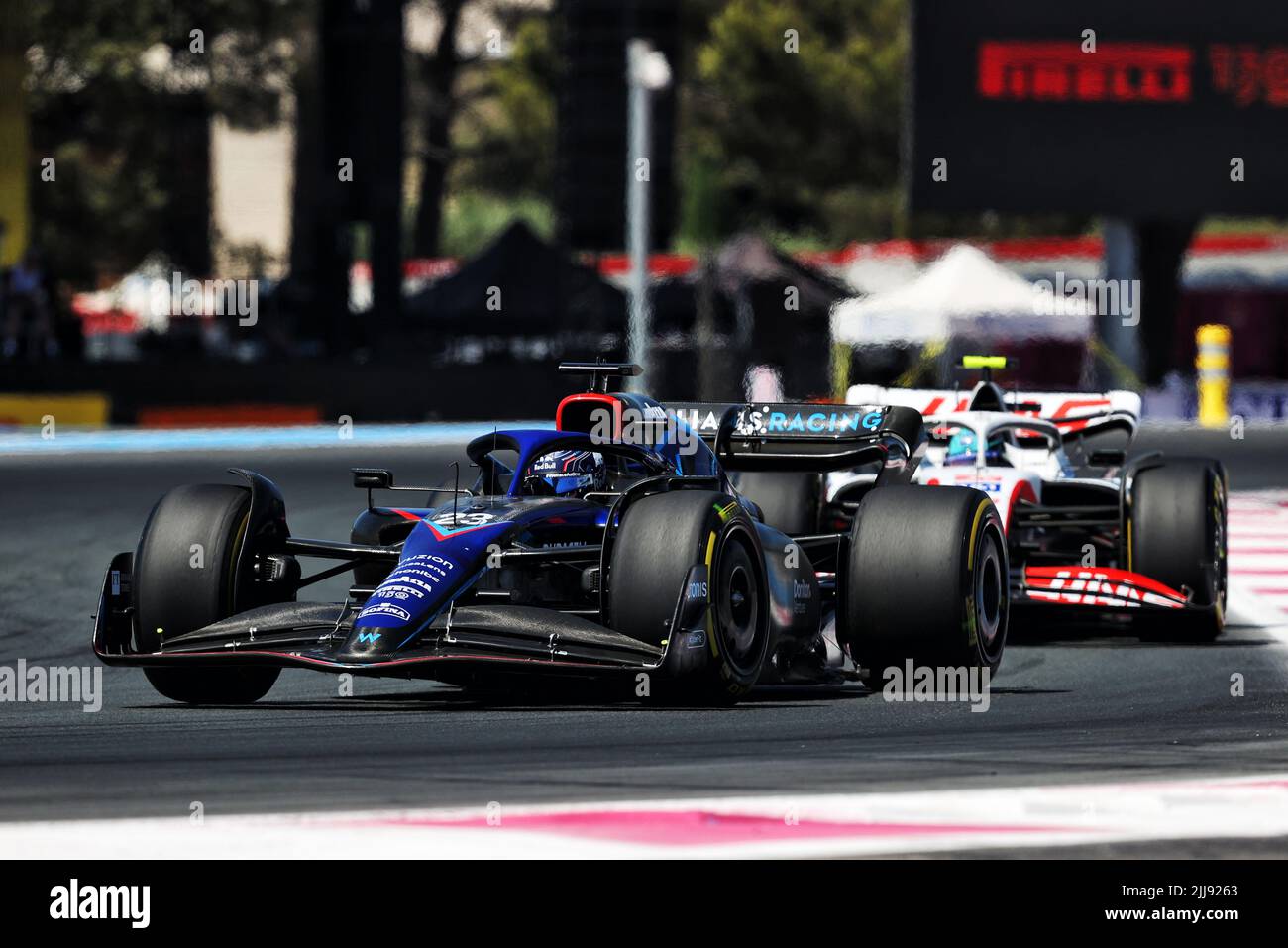 Le Castellet, France. 24th July, 2022. Alexander Albon (THA) Williams ...