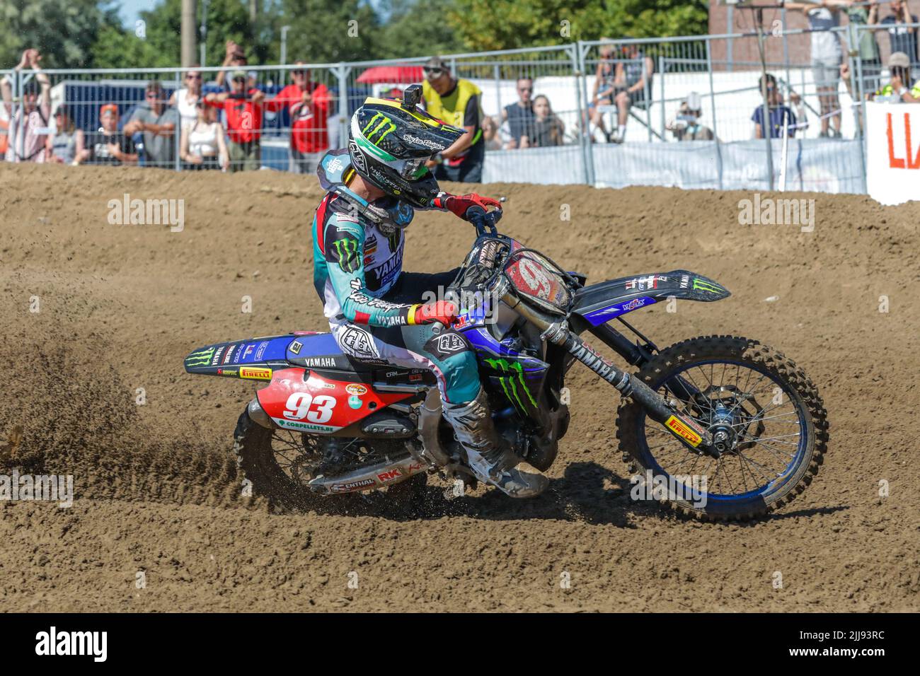 Belgian Jago Geerts pictured in action during the motocross MX2 Grand ...