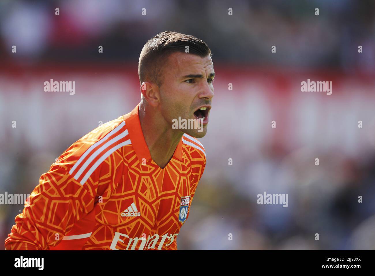 ROTTERDAM - Olympique Lyonnais goalkeeper Anthony Lopes during the ...