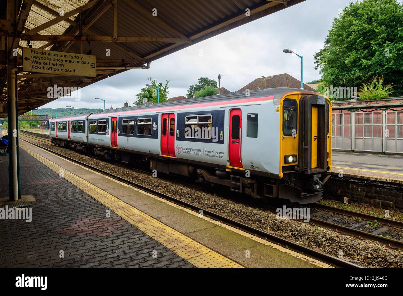 Train strike wales hi-res stock photography and images - Alamy