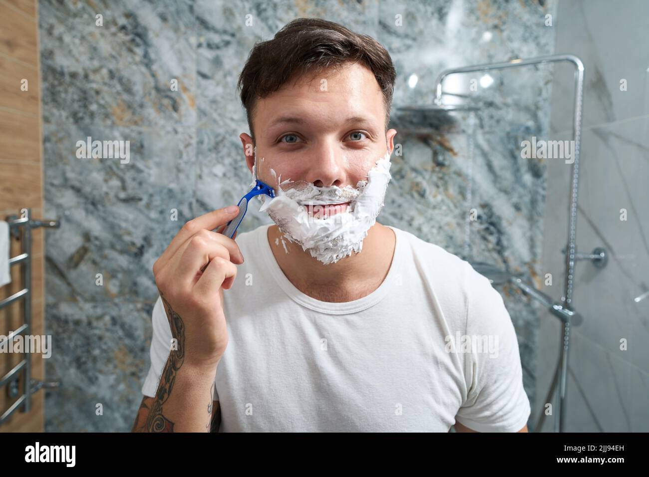 Razor house hi-res stock photography and images - Alamy