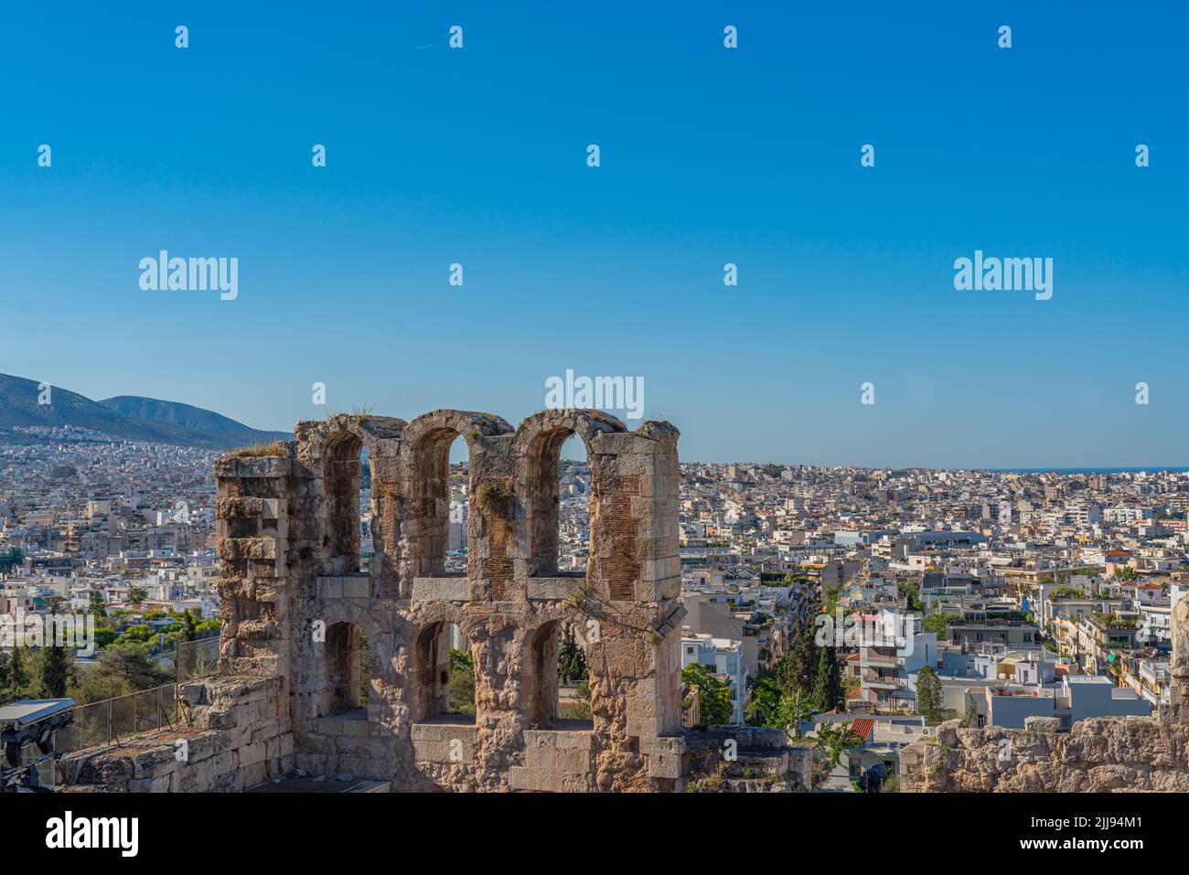 Herodes atticus roman theatre hi-res stock photography and images - Alamy