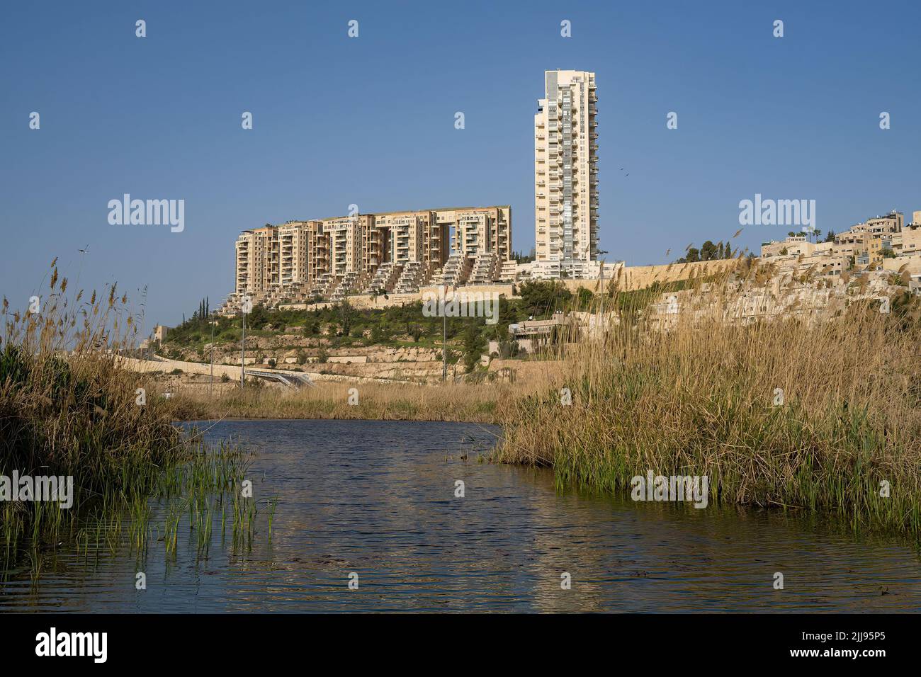 Jerusalem, Israel - April 7th, 2022: Urban nature in Jerusalem: a ...