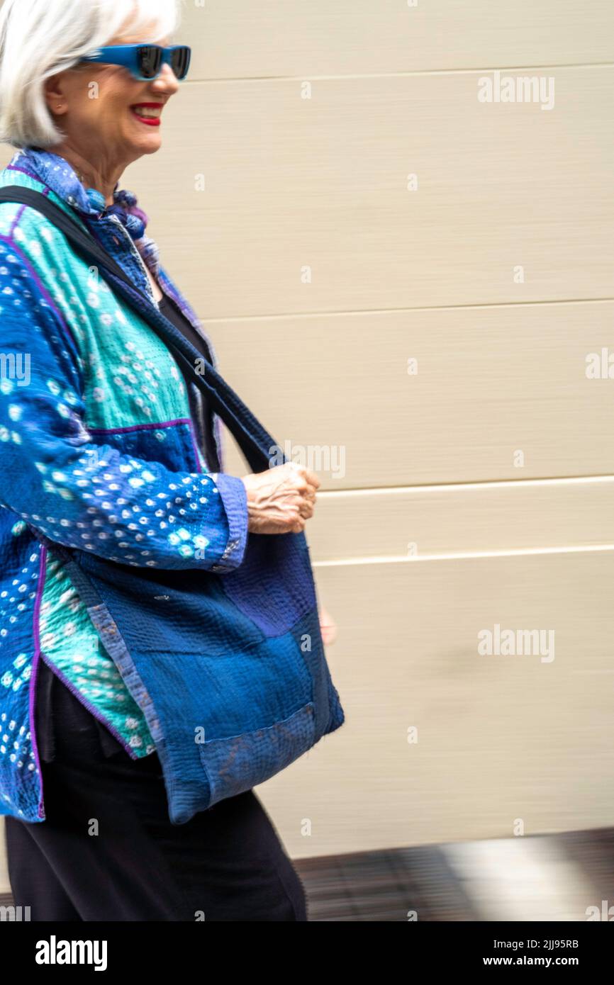 Cheryl Acrey Modelling Designer Mieko Mintz Fashions in Murray Hill ...