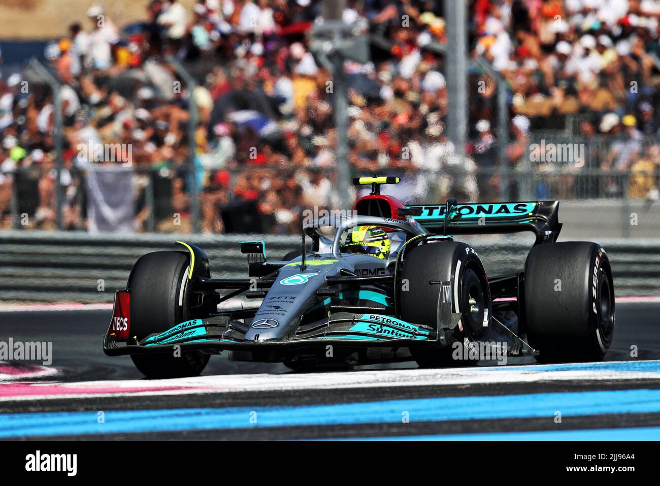 Lewis Hamilton (GBR) Mercedes AMG F1 W13. French Grand Prix, Sunday ...