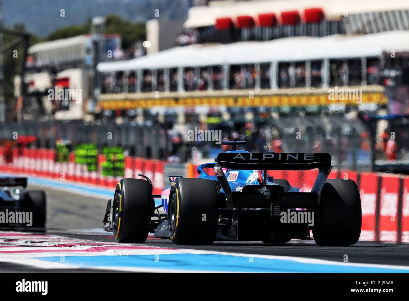 Fernando Alonso (ESP) Alpine F1 Team A522. French Grand Prix, Sunday ...