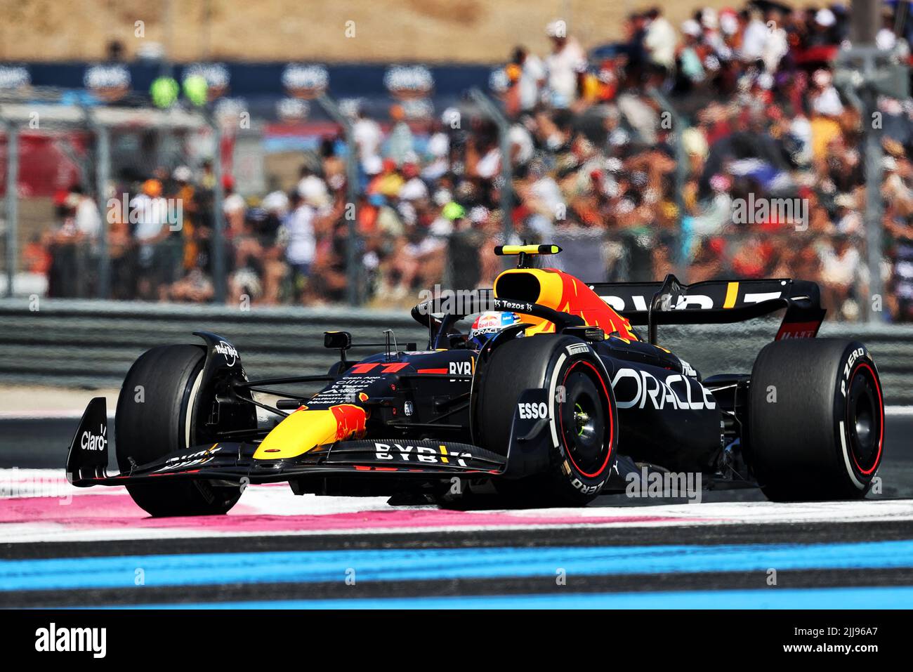 Sergio Perez (MEX) Red Bull Racing RB18. French Grand Prix, Sunday 24th ...