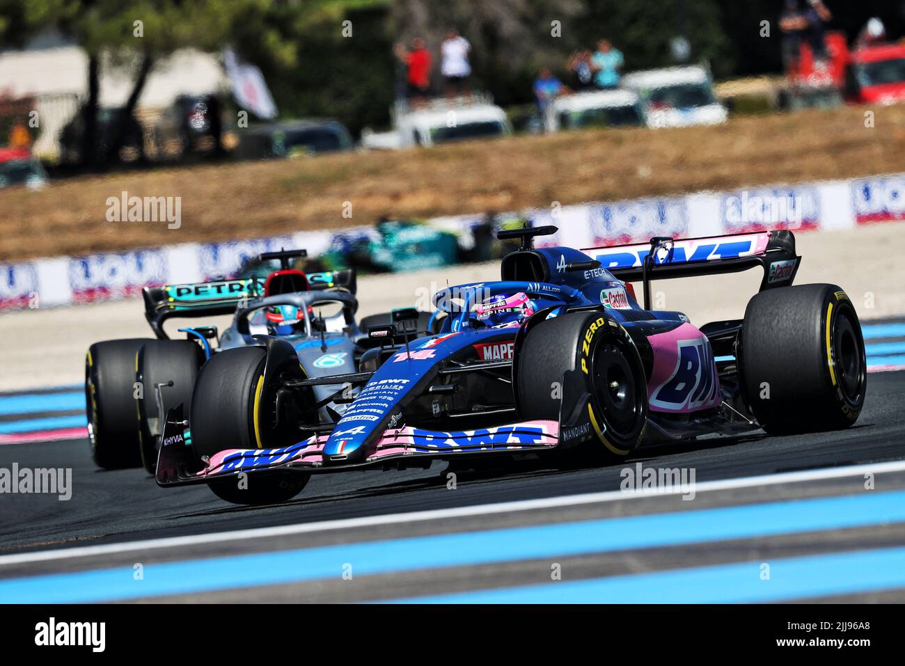 Fernando Alonso (ESP) Alpine F1 Team A522. French Grand Prix, Sunday ...