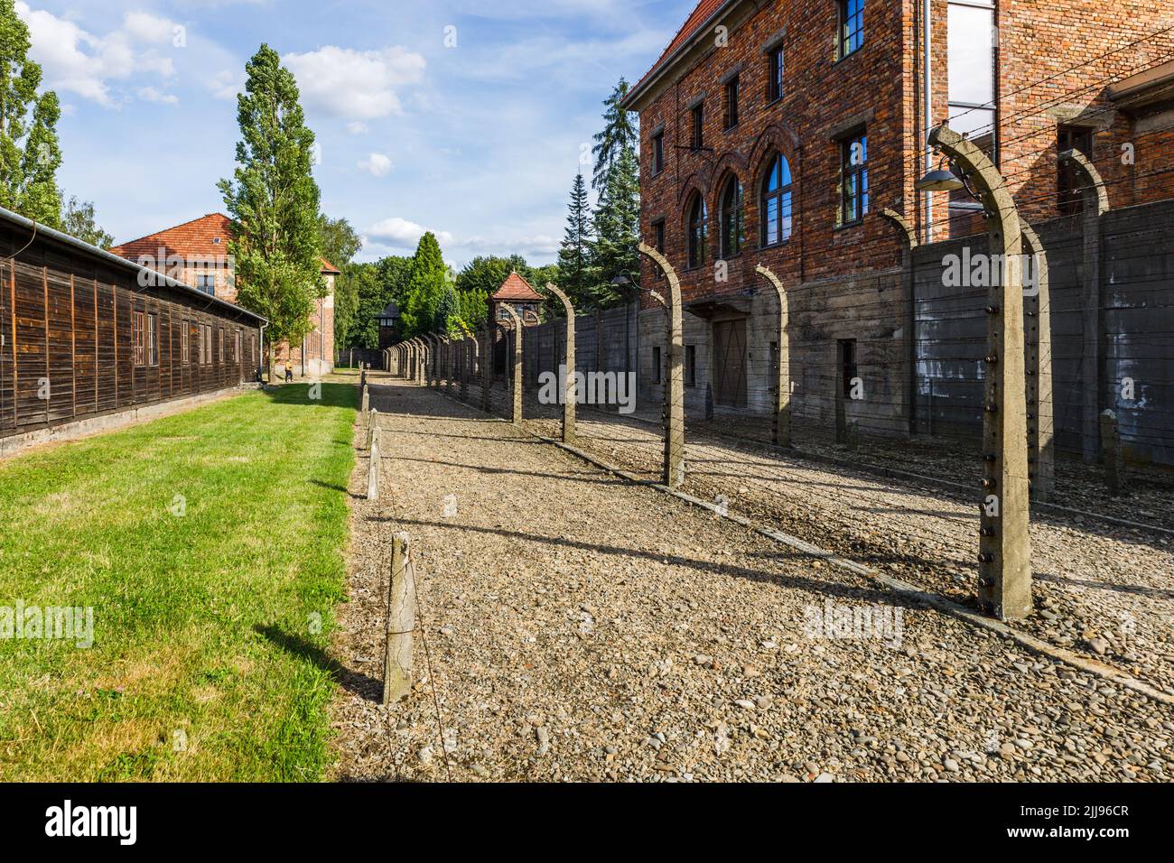 Auschwitz-Birkenau concentration camp. Oswiecim, Poland, 17 July 2022 ...