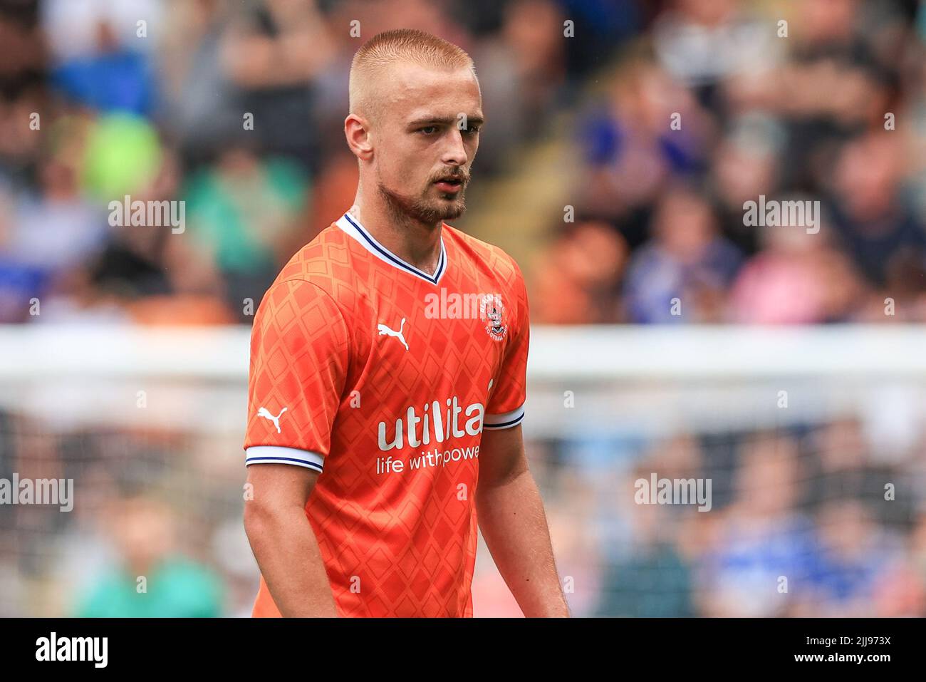 Lewis Fiorini #8 of Blackpool during the game Stock Photo - Alamy