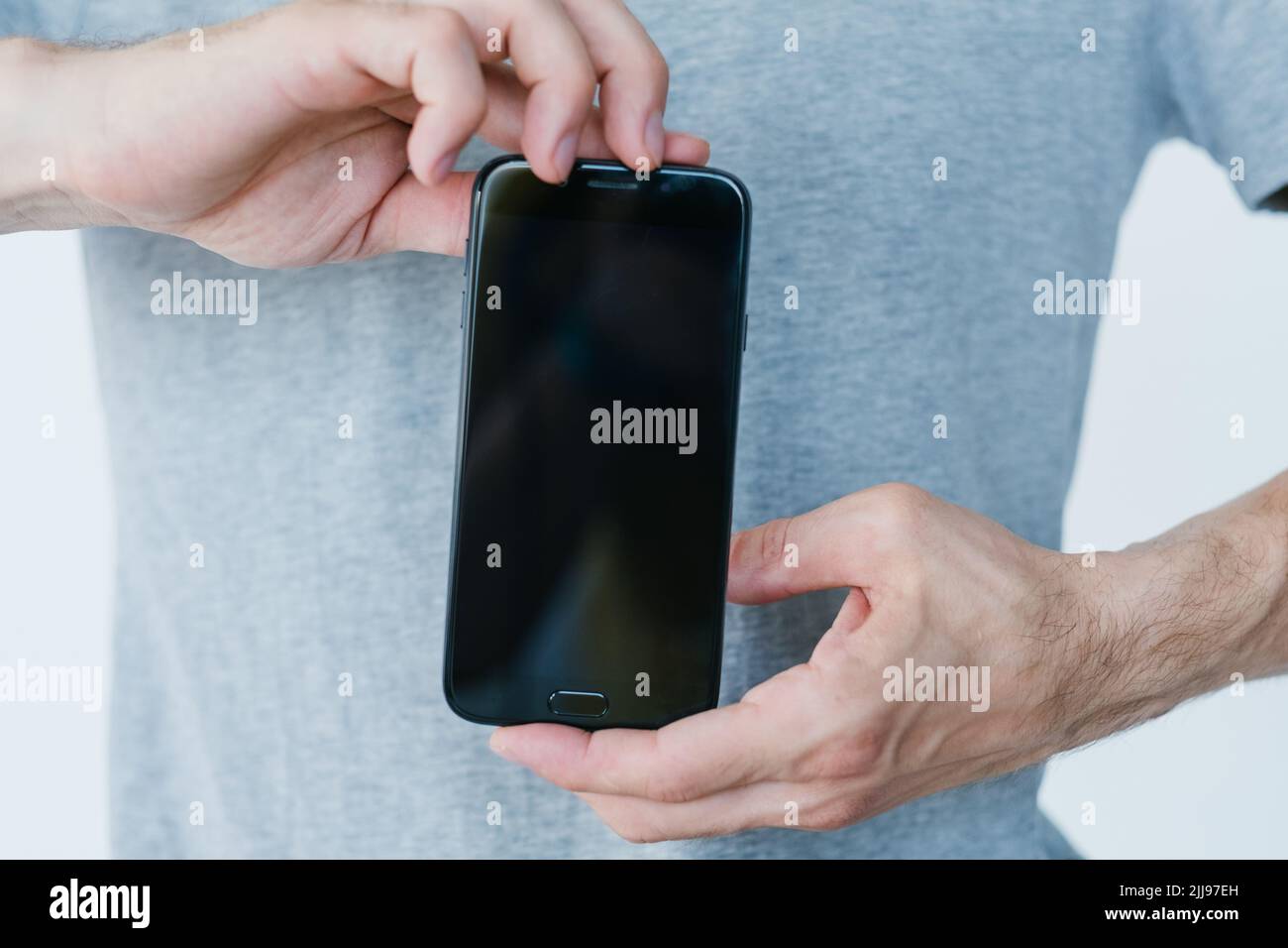 Empty phone hi-res stock photography and images - Alamy