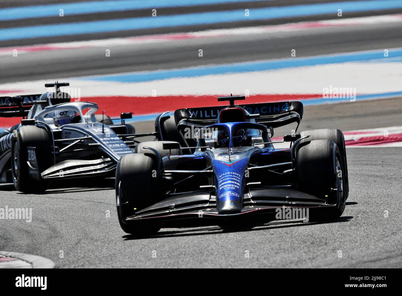 Alexander Albon (THA) Williams Racing FW44. French Grand Prix, Sunday ...