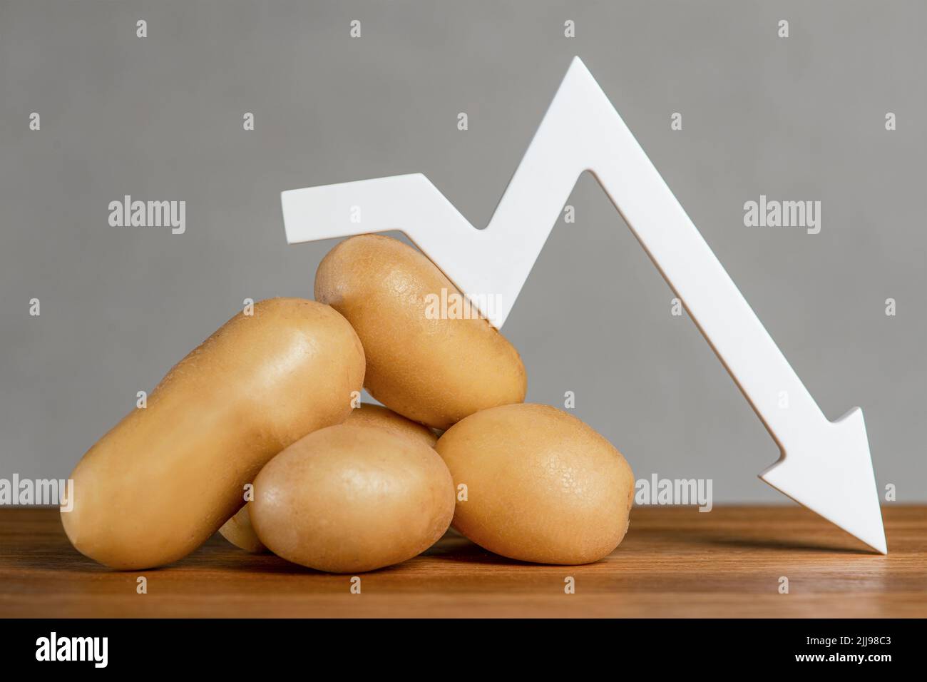 Potato cost. Reducing exports or imports. Bad harvest, shortage of ...