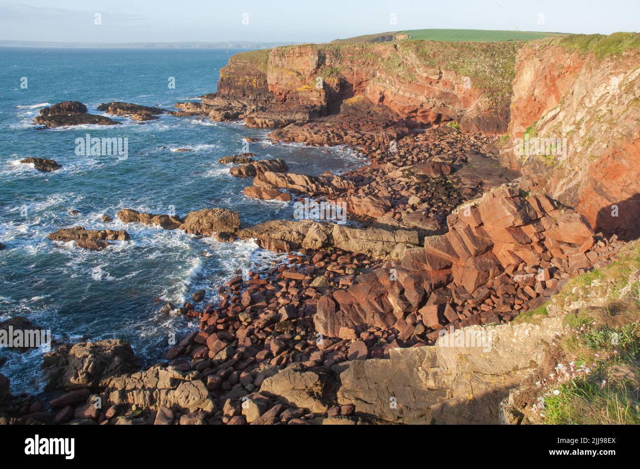 Old red devonian sandstone hi-res stock photography and images - Alamy