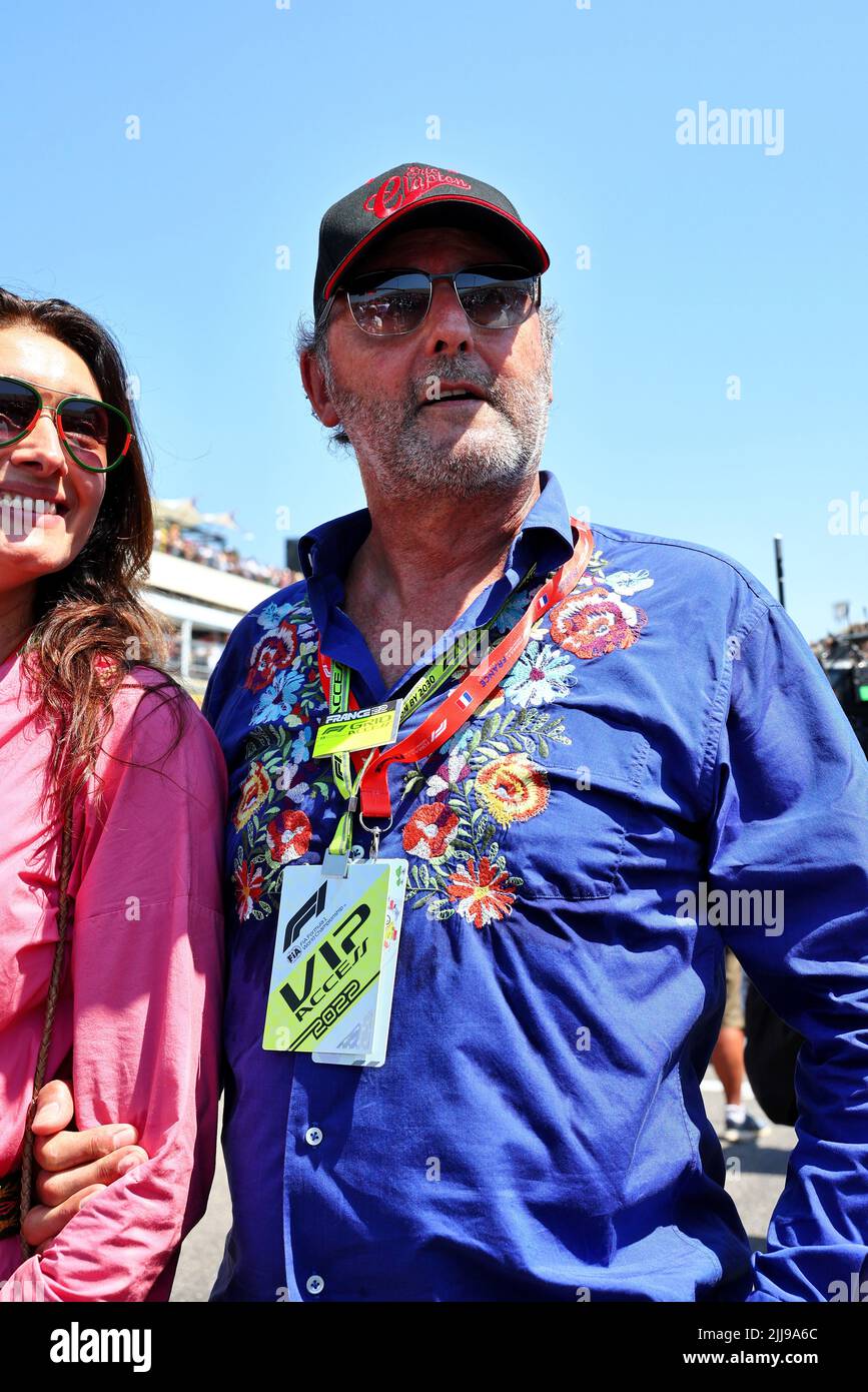 Jean Reno (FRA) Actor on the grid. 24.07.2022. Formula 1 World ...