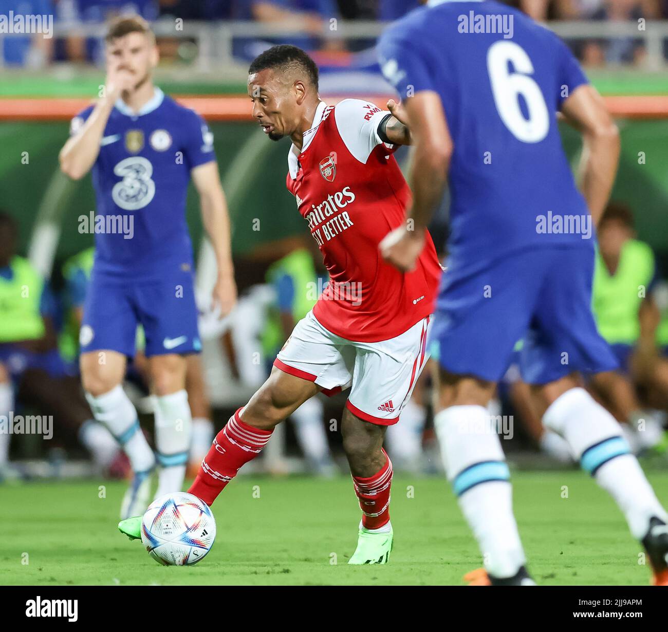 Gabriel jesus arsenal 2022 hi-res stock photography and images - Alamy