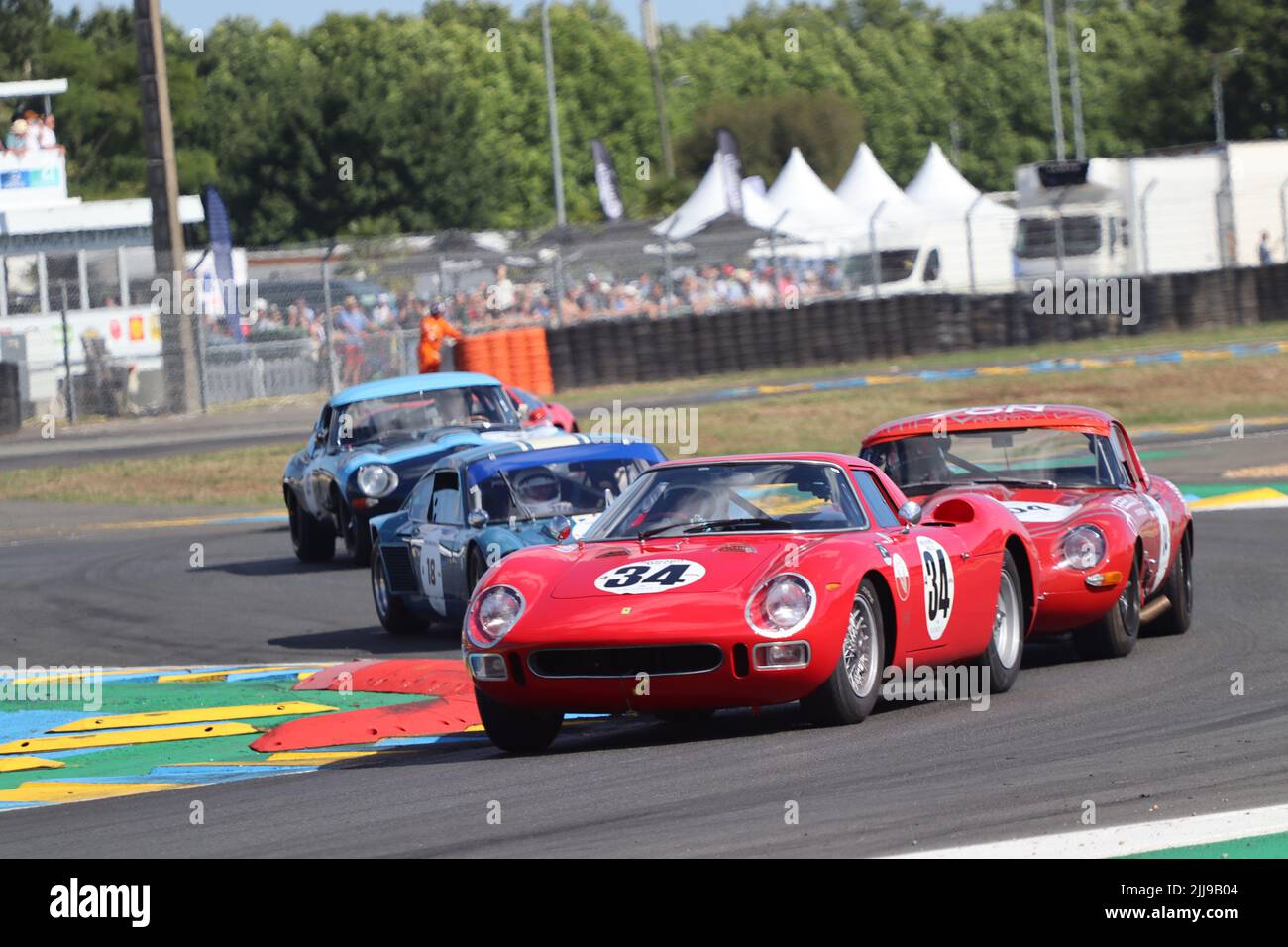 2022 LE MANS CLASSIC - 1965 Ferrari 250 LM in GRID 4 Stock Photo - Alamy