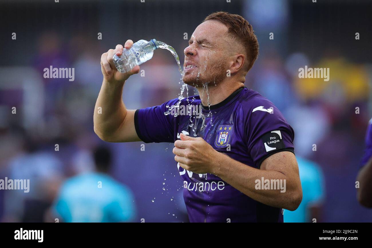 Anderlecht, Brussels, 24/07/202, Anderlecht's Adrien Trebel pictured at ...