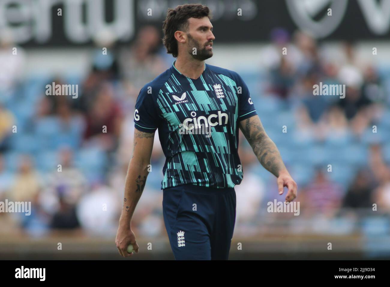 Leeds, UK. 24th July, 2022. Clean Slate Headingley Cricket Ground ...