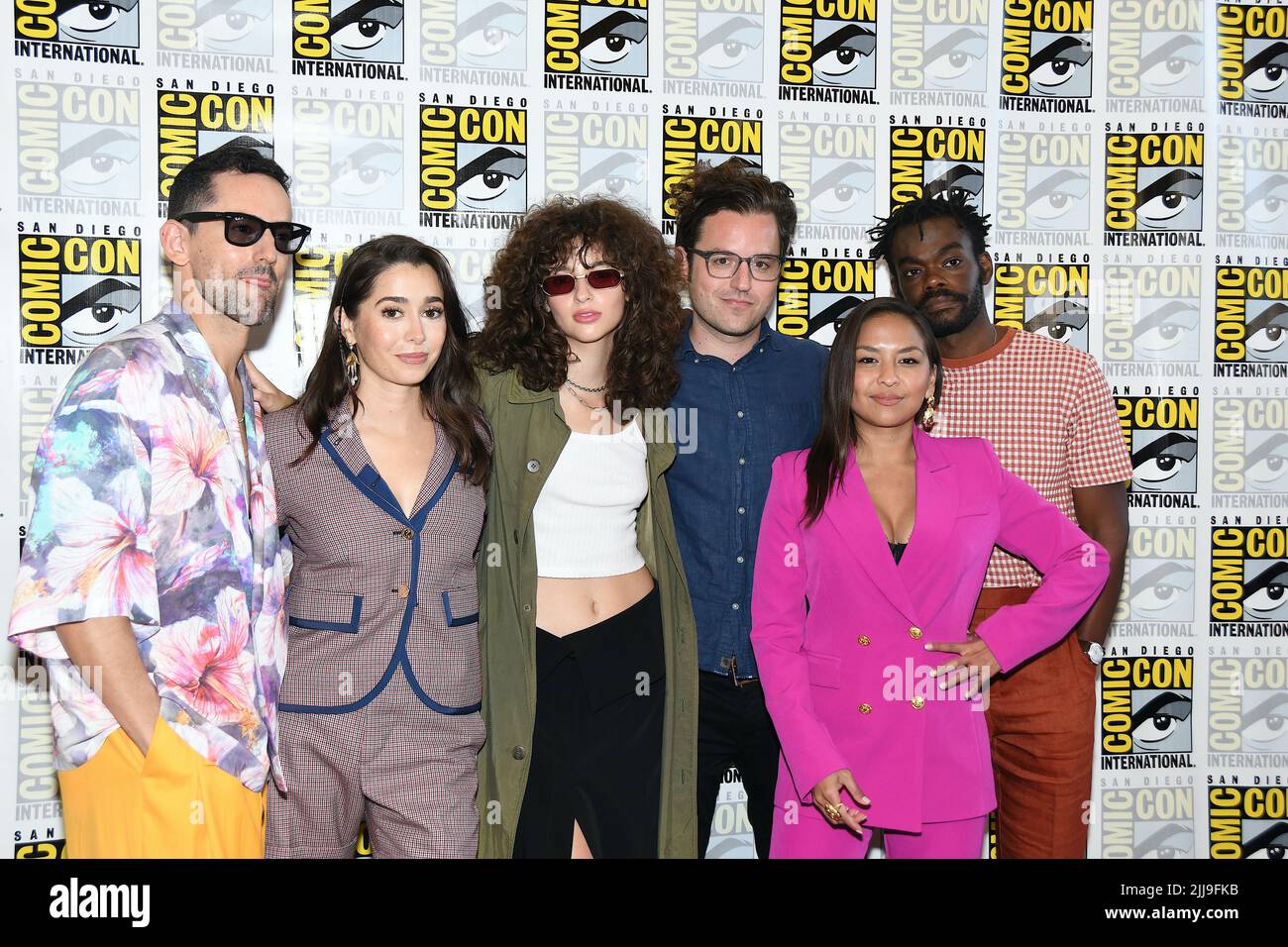 Cast arrival at the Peacock photocall for ‘The Resort’ at the Hilton ...