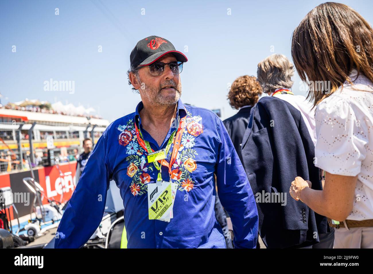 Le Castellet, France - 24/07/2022, Jean RENO, french actor, portrait ...