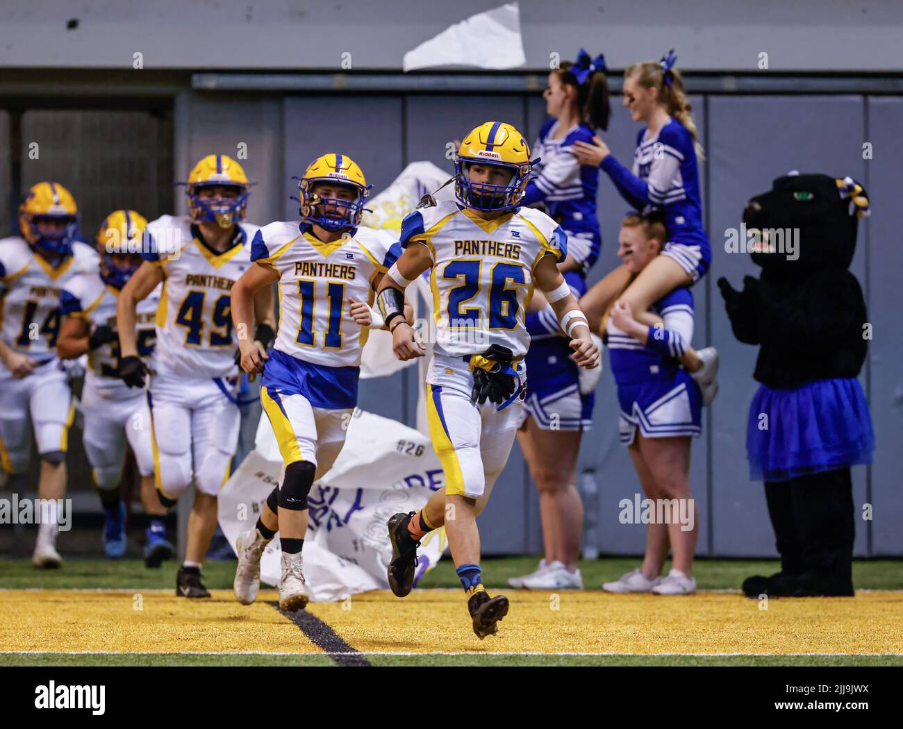 Football action with Carey vs Kendrick High School in Moscow, Idaho ...