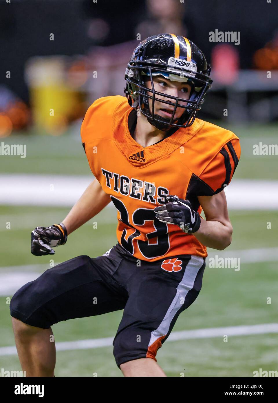 Football action with Carey vs Kendrick High School in Moscow, Idaho ...