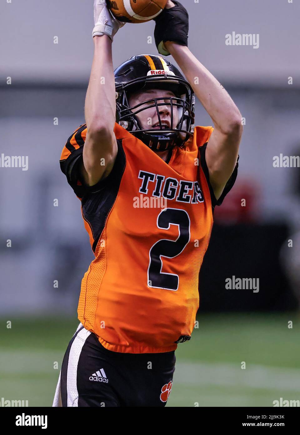Football action with Carey vs Kendrick High School in Moscow, Idaho ...