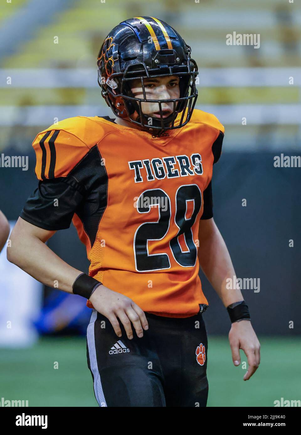 Football action with Carey vs Kendrick High School in Moscow, Idaho ...