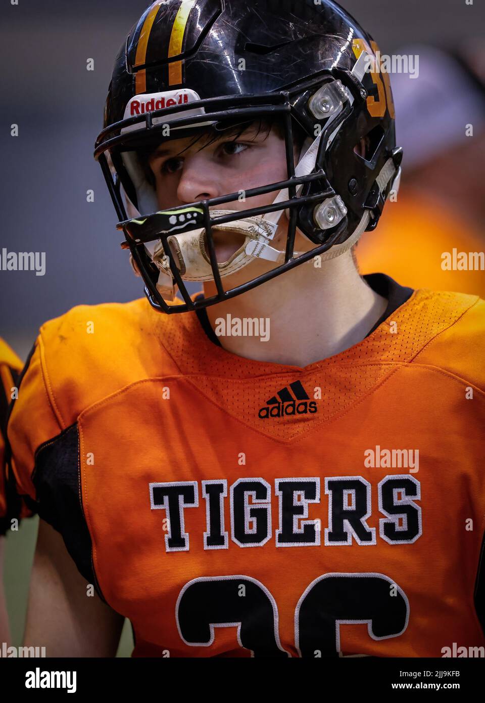 Football action with Carey vs Kendrick High School in Moscow, Idaho ...