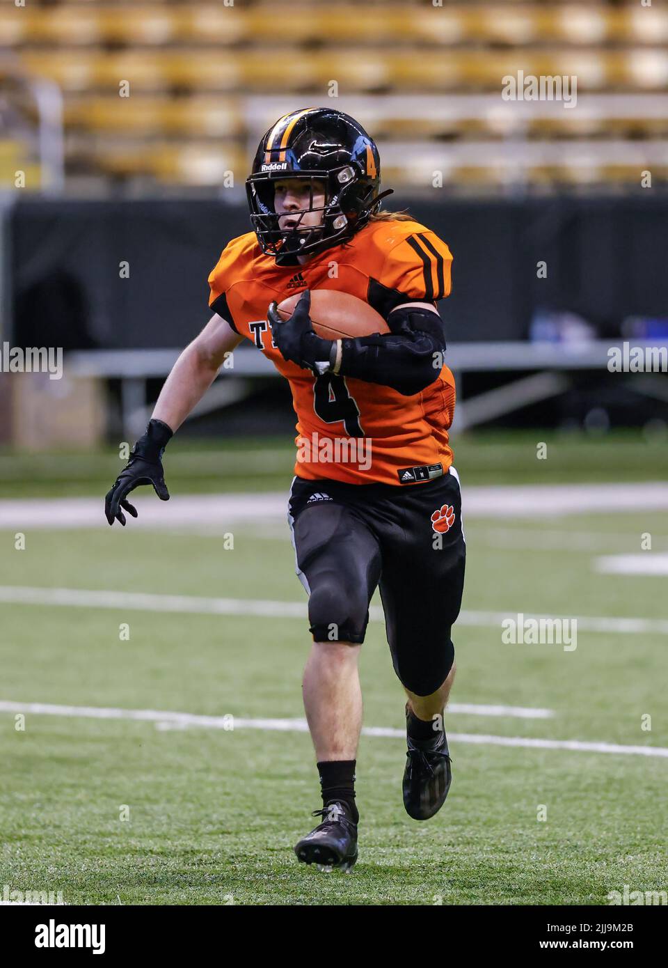 Football action with Carey vs Kendrick High School in Moscow, Idaho ...