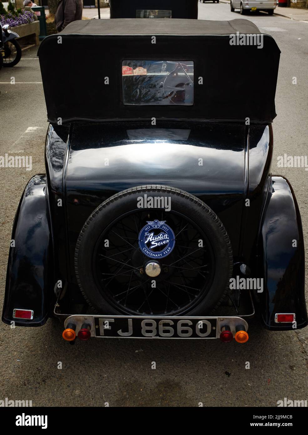 Austin Seven motorcar - part of 1000 cars gathered together at Moreton ...