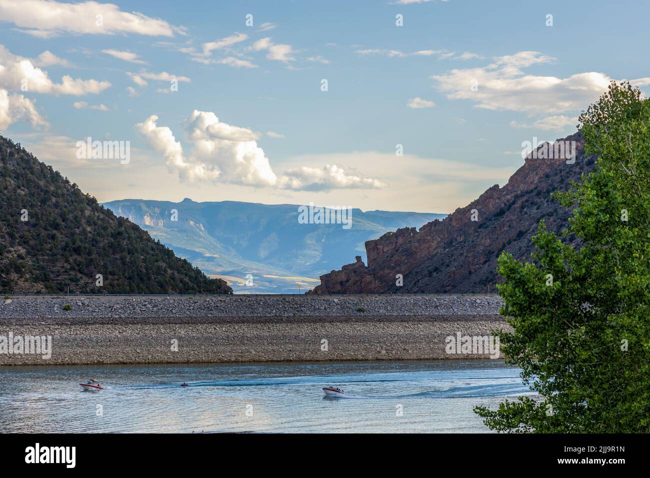 Scenic landscape in Rifle Gap State Park, Colorado Stock Photo - Alamy