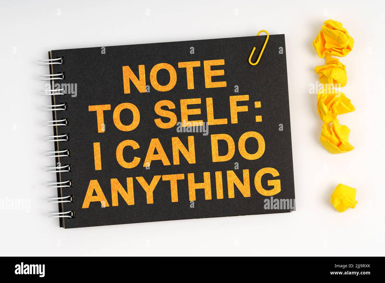 Business concept. On a white background lies a marker, an exclamation ...