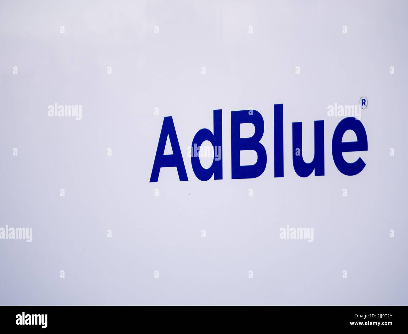 Adblue sign hi-res stock photography and images - Alamy