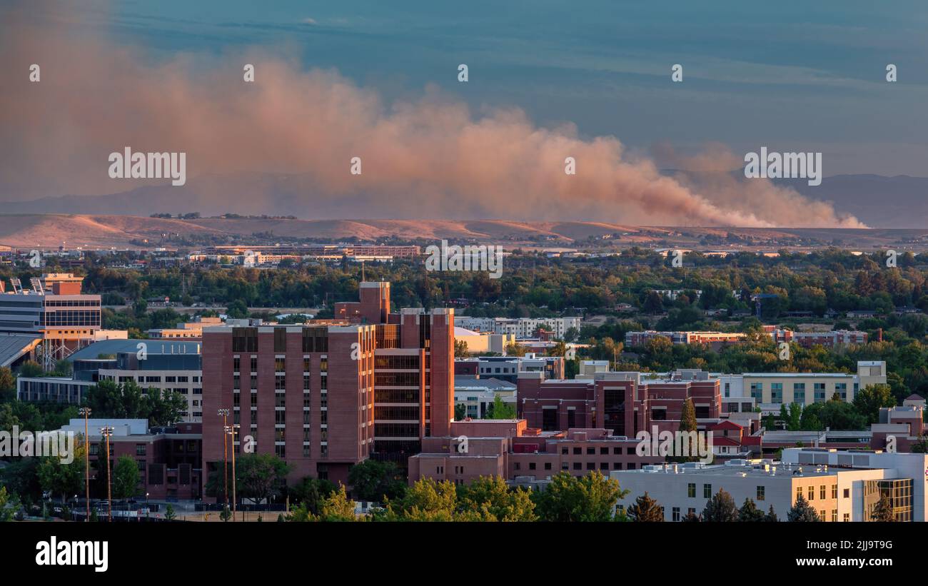 The prairie on fire hi-res stock photography and images - Alamy