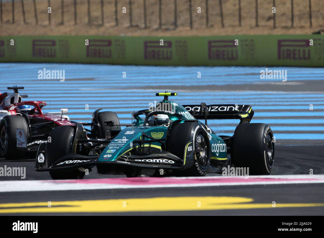 jul 24 2022 Le Castellet, France - F1 2022 France GP - Race - Sebastian ...