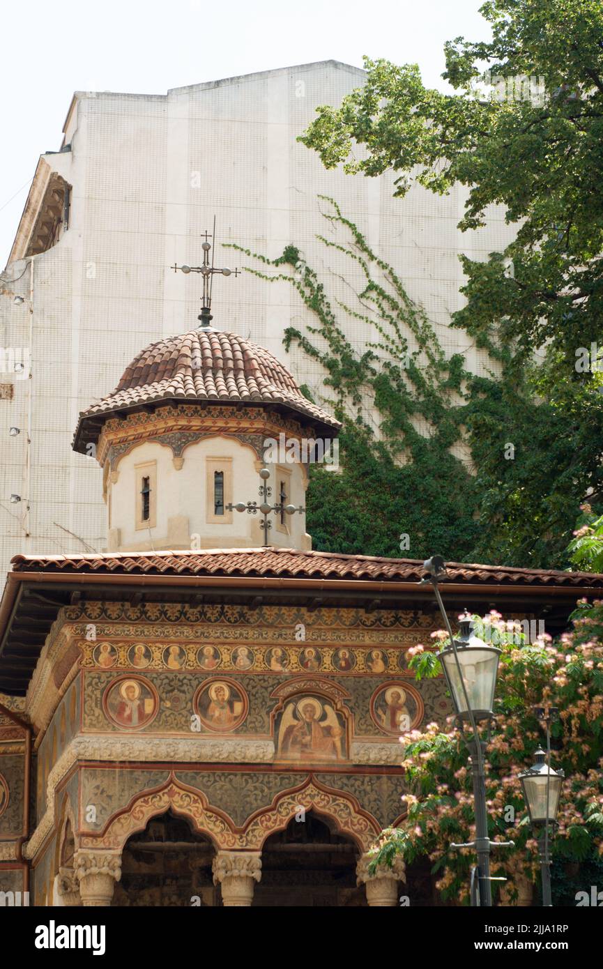 Stavropoleos church of the late ‘Brancovenesc’ style from the early ...