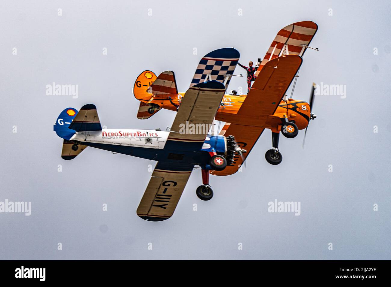 Wing walker black and white hi-res stock photography and images - Alamy