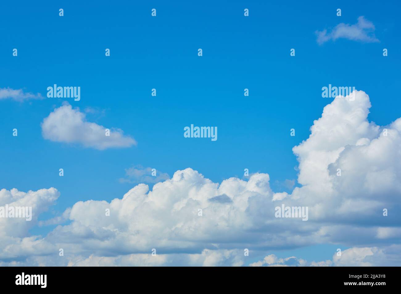 Panorama of daytime sky with clouds. sunset Sky background, daylight ...