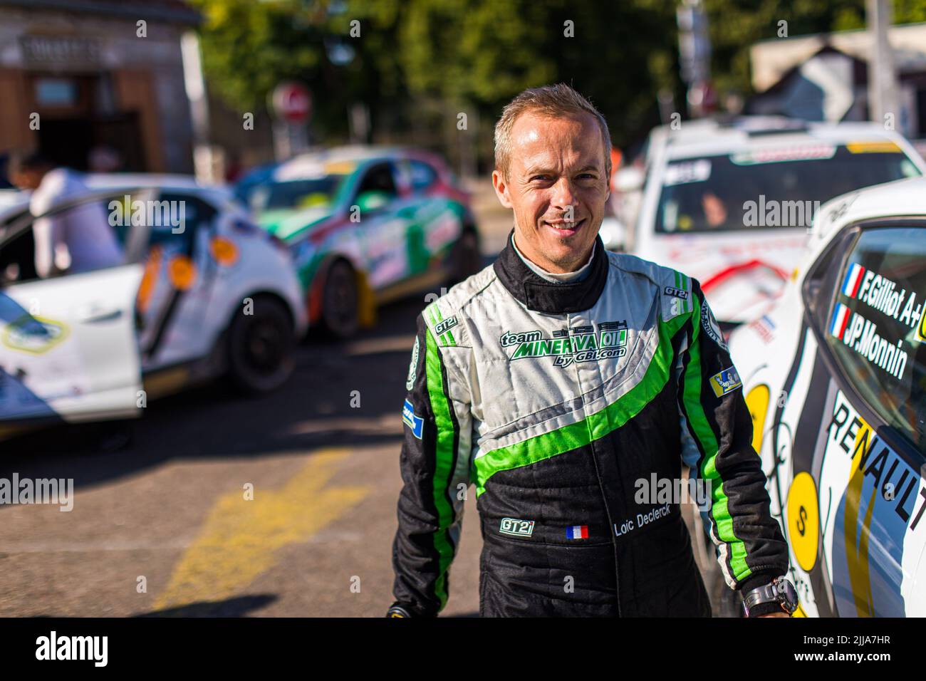ASTIER Loïc, DECLERCK Loïc, PEUGEOT 208 VTI, portrait during the Rallye ...