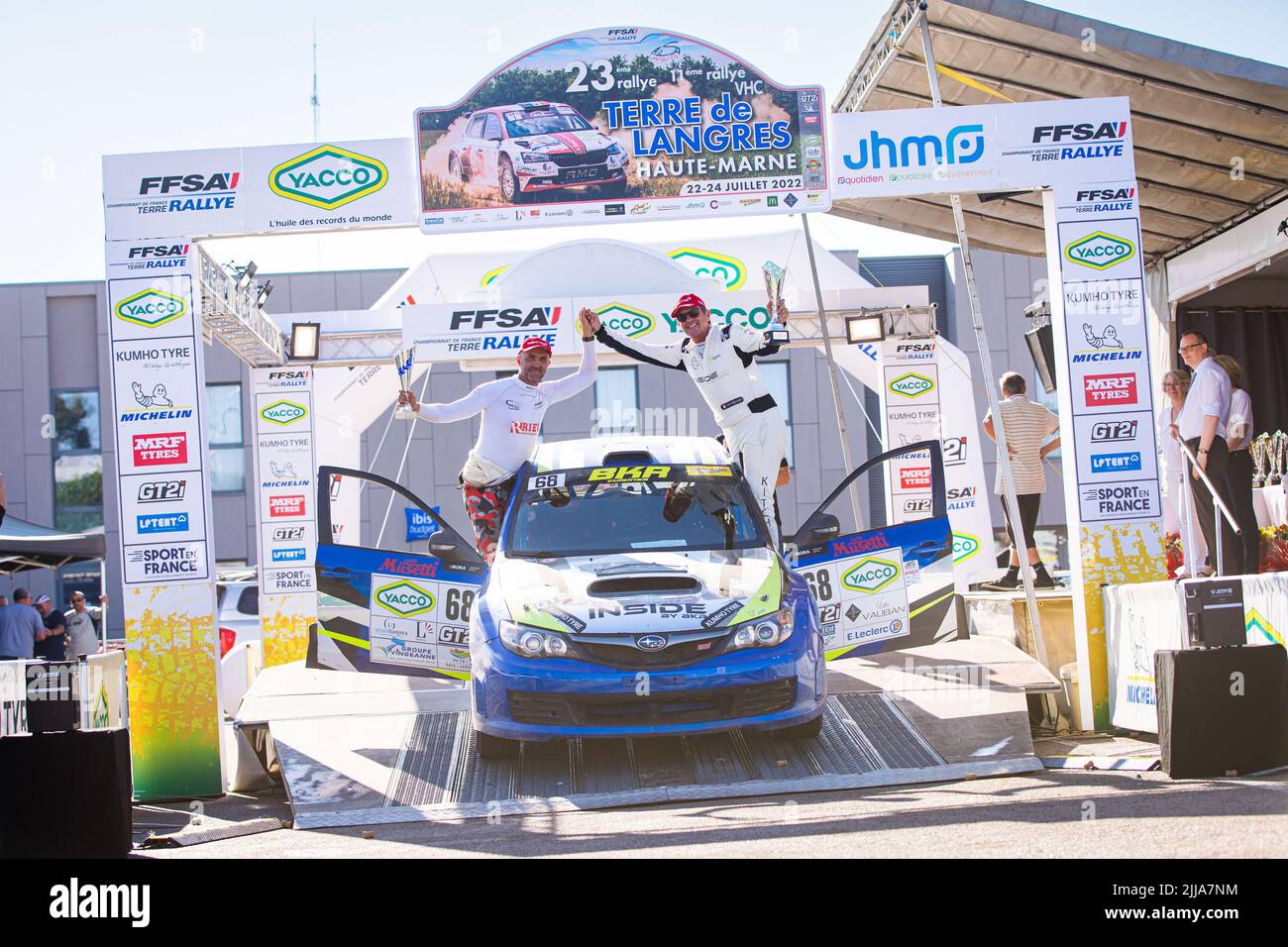 BEKAERT Guy, ESCARTEFIGUE Thomas, SUBARU WRX STI, portrait during the ...