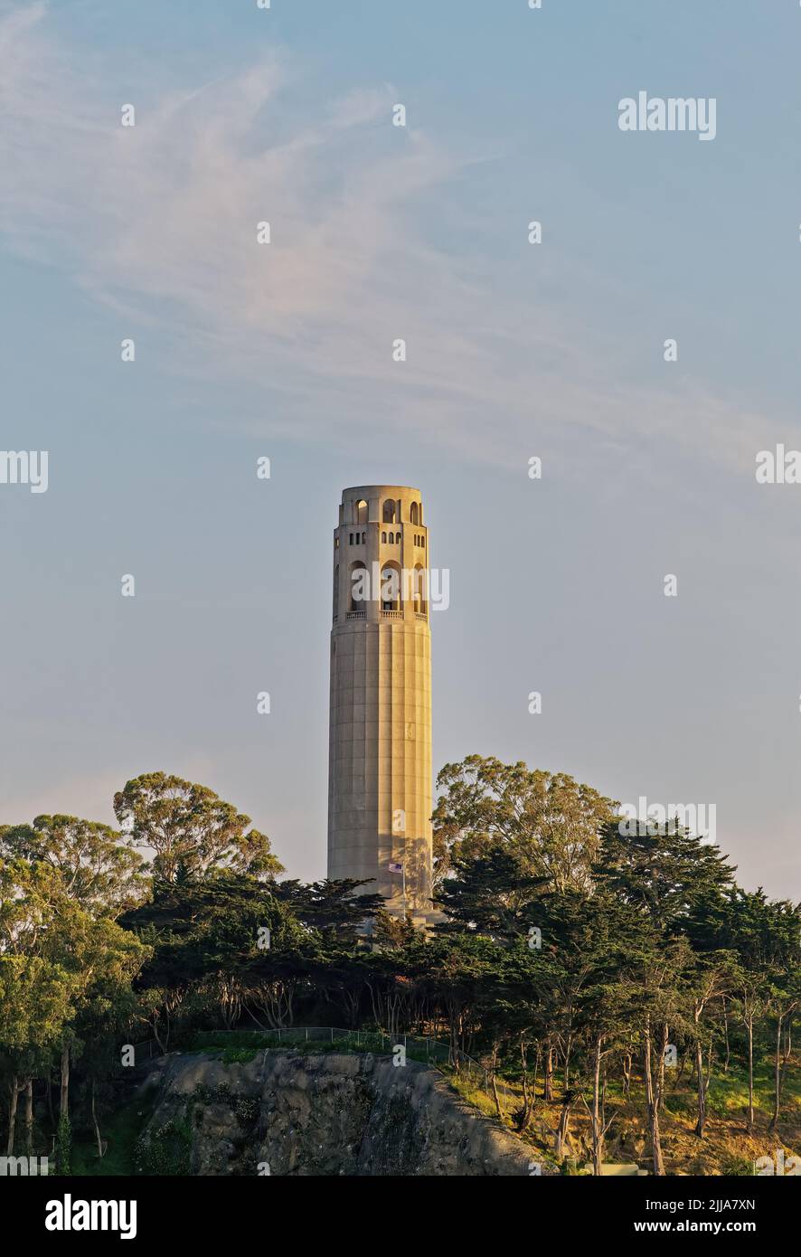 Coit tower in san francisco hi-res stock photography and images - Alamy