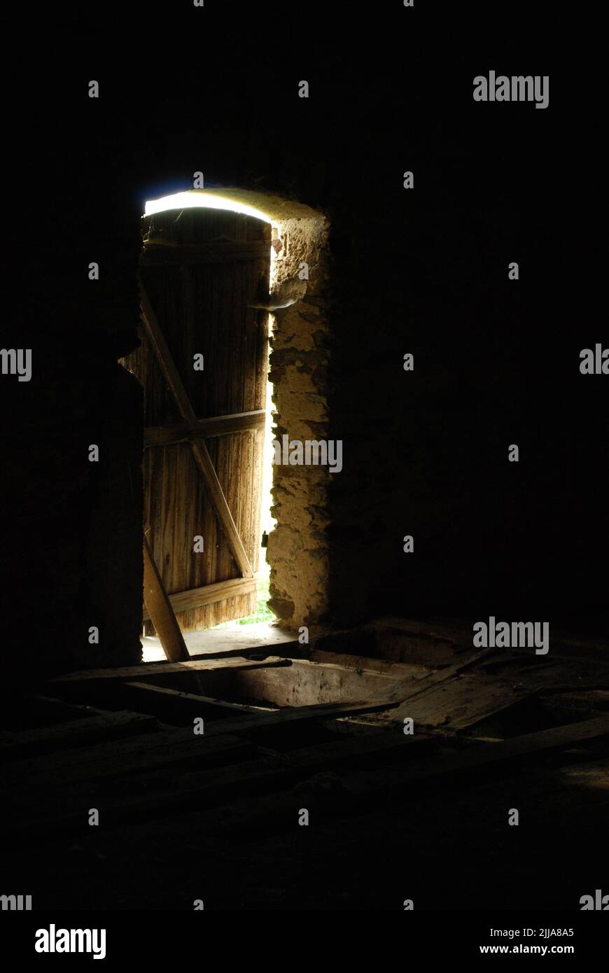 interior of a barn Stock Photo - Alamy