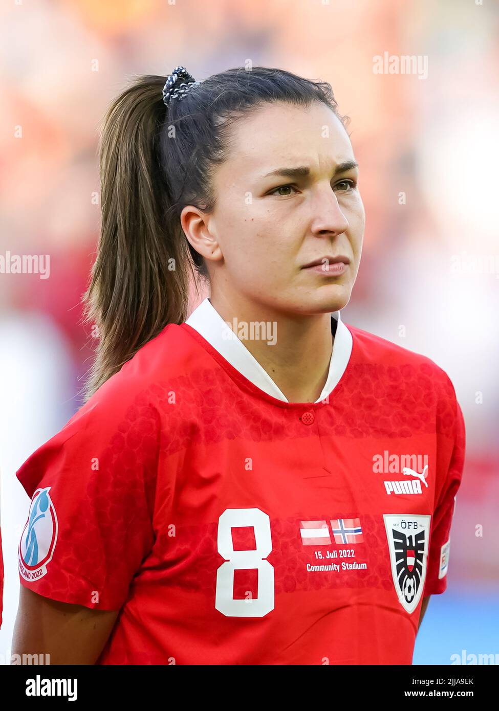 Brighton & Hove, England, July 15th 2022: Portrait (headshot/close up ...