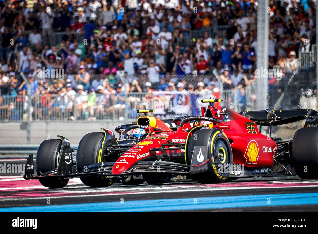 July 24, 2022, Rome, France: 55 SAINZ Carlos (spa), Scuderia Ferrari F1 ...